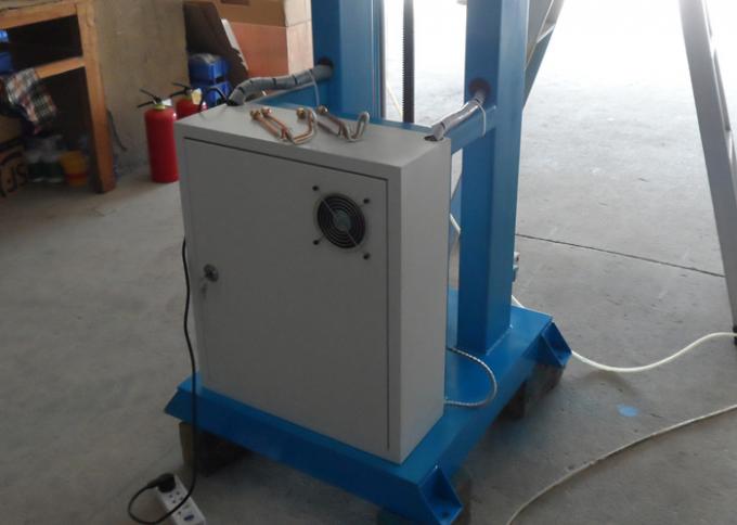 Motor drive rotate diamond segments brazing rack auto brazing machine