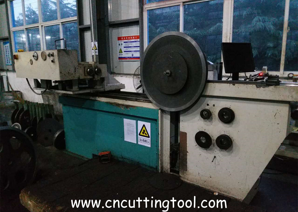 Max 3000mm diameter circular saw blade inspection and tension machine