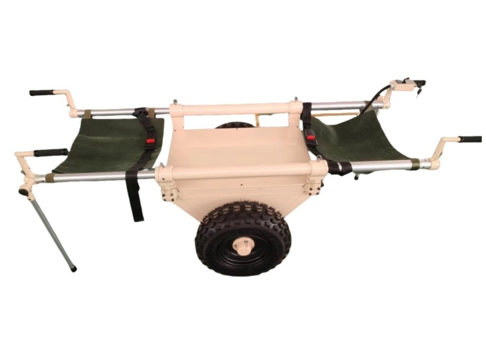 High effective load easy handle foldable electric rescue vehicle