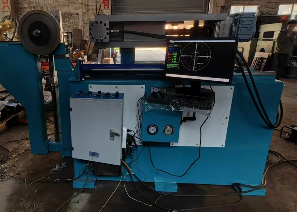 Max 3000mm diameter circular saw blade inspection and tension machine